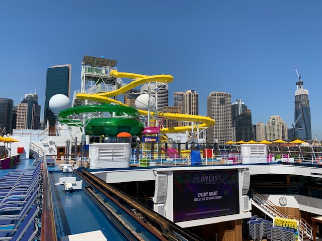 Carnival Splendor Movie Screen & Waterworks – The Big Cruise Podcast